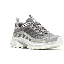 Wanderschuh Merrell "MOAB SPEED 2 GORE-TEX", Damen, Gr. 40, grau (charcoal), Synthetik, Schuhe Wanderschuh, wasserdicht dank Gore-Tex Membrane