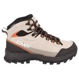 Outdoorschuh CMP "MYZAR MID WMN TREKKING SHOES WP", Damen, Gr. 38, sabbia, flame, Leder, Schuhe Outdoorschuh, mit profiliertem Laufsohlenprofil, mit Gummilaufsohle, mit Schn&uuml;rung