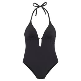 Lascana Badeanzug Damen Gr&ouml;&szlig;e S schwarz
