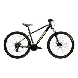 Mountainbike KROSS "Hexagon 2.0 schwarz 21 G&auml;nge" Gr. 46, schwarz, schwarz, Fahrr&auml;der, Herren, 46cm, 29 Zoll (73,66cm) hinten: 29 Zoll (73,66cm)