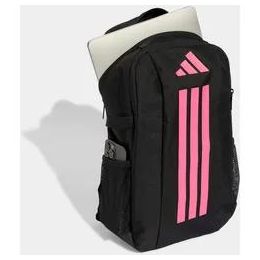 Rucksack Adidas PERFORMANCE "APWR KIDS", schwarz (schwarz, schwarz, pulse magenta), Rucks&auml;cke, Kinder, Polyester, Rucksack, Rucksack f&uuml;r Kinder und Teens