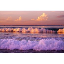 Fototapete papermoon "Rolling Tide", bunt, B:3m L:2,23m, Vlies, Tapeten