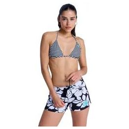 Boardshorts Roxy "To Dye For 3", Damen, Gr. XL, anthrazit the big moe, Obermaterial: 55% Microfaser, 37% Microfaser, 8% Elasthan;, Hosen