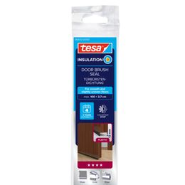 Tesa T&uuml;rdichtschiene 'Insulation' f&uuml;r unebene B&ouml;den braun 100 x 3,7 cm