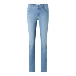 Bequeme Jeans AENGELS "AENGELS Skinny", Damen, Gr. 34/30, L&auml;nge 30, light blau used, 89% Baumwolle, 8% Polyester, 3% Elasthan, unifarben, Jeans