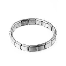 Armband "Schmuck Geschenk Edelstahl Armschmuck Armkette", silberfarben, ANISTON JEWELRY & WATCHES, Armb&auml;nder, Damen, 17,5cm, Edelstahl, Armband, Made in Germany