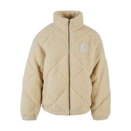Winterjacke Karl Kani "Karl Kani Herren", Herren, Gr. L, cream, 100% Polyester, mehrfarbig, normal, ohne Ausschnitt, Jacken Winterjacke