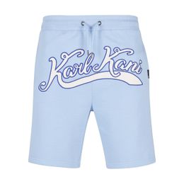 Sweatshorts Karl Kani "Karl Kani Herren", Herren, Gr. L, US-Gr&ouml;&szlig;en, light blau, 80% Baumwolle, 20% Polyester, normal, Hosen Sweatshorts