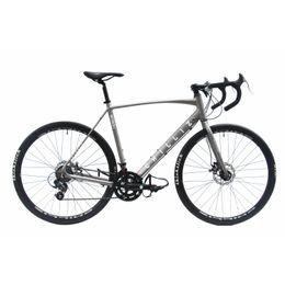 Rennrad CHILLIZ "RDB2.1" Gr. 54, grau, grau, Fahrr&auml;der, 54cm, 28 Zoll (71,12cm) hinten: 28 Zoll (71,12cm)