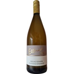 Weingut Ellbr&uuml;ck Weingut Ellbr&uuml;ck 1,0 L Riesling 2024 Feinherb - Kirchheimer Schwarzerde Pfalz &ndash; Wei&szlig;wein Qualit&auml;tswein