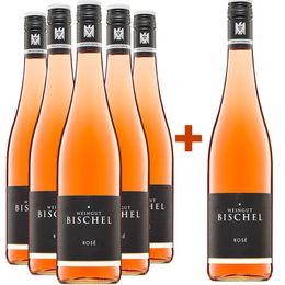 Weingut Bischel 5+1 Paket Ros&eacute; Bio Cuv&eacute;e 2024 Trocken - Rheinhessen &ndash; Probierpaket Qualit&auml;tswein
