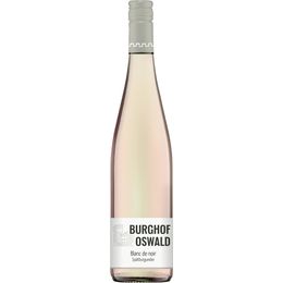 Weingut Burghof Oswald Guntersblumer "" Sp&auml;tburgunder 2025 Feinherb - Rheinhessen &ndash; Blanc de Noir Qualit&auml;tswein