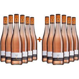 Weingut Langenwalter 6+6 Paket Cuv&eacute;e Ros&eacute; 2024 Trocken - Pfalz &ndash; Probierpaket Qualit&auml;tswein