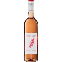 Weinmanufaktur Gengenbach "Gl&uuml;cksfeder" Sp&auml;tburgunder 2024 Feinherb - Baden &ndash; Ros&eacute; Qualit&auml;tswein