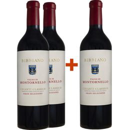 Tenuta di Bibbiano 2+1 Paket Vigne Montornello Chianti Classico Gran Selezione Sangiovese 2020 Trocken - Toskana &ndash; Probierpaket DOCG