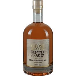 Weingut Grossmann-Bergmann Roter Weinbergspfirsich-Lik&ouml;r 0,5 L - Nahe &ndash; Spirituose Keine Angabe