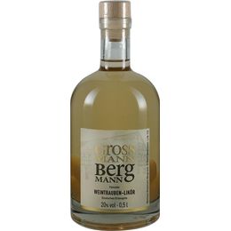 Weingut Grossmann-Bergmann Weintraubenlik&ouml;r wei&szlig; 0,5 L - Nahe &ndash; Spirituose Keine Angabe