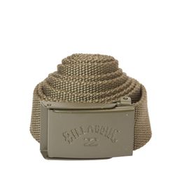 Flechtg&uuml;rtel Billabong "Cog", Damen, braun (military), Obermaterial: 100% Microfaser;, G&uuml;rtel Stoffg&uuml;rtel G&uuml;rtel
