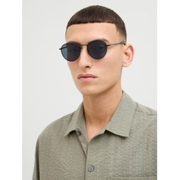 Jack & Jones Sonnenbrille JACK & JONES "JACRYDER SUNGLASSES NOOS", Herren, gr&uuml;n (asphalt detail:j2197, 00), unifarben, Sonnenbrillen Sonnenbrille