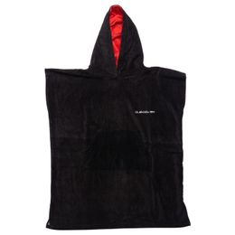Badeponcho Quiksilver "Hoody Towel", Kinder, schwarz (jet schwarz), Obermaterial: 100% Walkfrottier;, Hausm&auml;ntel