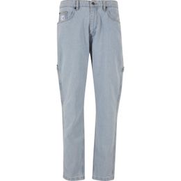Bequeme Jeans Karl Kani "Karl Kani Herren", Herren, Gr. 28, Normalgr&ouml;&szlig;en, lightblau, 100% Baumwolle, unifarben, normal, Jeans