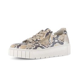 Sneaker Gabor "Sneaker low", Damen, Gr. 38,5, multicolour, Schuhe Sneaker