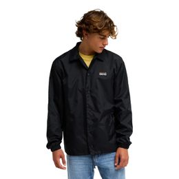 Outdoorjacke Quiksilver "One Piece Coach", Herren, Gr. L, schwarz, Obermaterial: 100% Nylon;, Jacken Outdoorjacke