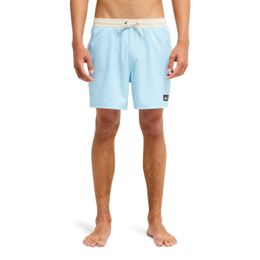 Boardshorts Quiksilver "One Piece Solid 16", Herren, Gr. L, stratosphere, Obermaterial: 95% Microfaser, 5% Elasthan;, Hosen
