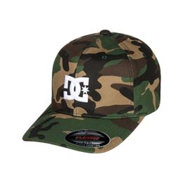 Flex Cap DC Shoes "Cap Star 2", Herren, Gr. L, gr&uuml;n (camo), Baumwolle, Caps