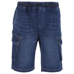 Jeansshorts 883POLICE "883 Police KANTURK DENIM SHORTS", Herren, Gr. L, US-Gr&ouml;&szlig;en, mid wash, 98% Baumwolle, 2% Elasthan, unifarben, normal, Jeans Jeansshorts