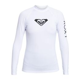 Sporttop Roxy "Whole Hearted", Damen, Gr. L, wei&szlig;, Obermaterial: 84% Microfaser, 16% Elasthan;, Tops Sporttop