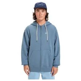 Hoodie Quiksilver "Salt Water", Herren, Gr. S, china blau, Obermaterial: 55% Walkfrottier, 25% Walkfrottier, 20% Microfaser;, Sweatshirts Hoodie