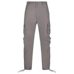 Cargohose Karl Kani "Karl Kani Herren Karl Kani Retro Washed Cargo Pants", Damen, Gr. XS, US-Gr&ouml;&szlig;en, anthrazit, 100% Baumwolle, unifarben, relaxed fit, Hosen Cargohose