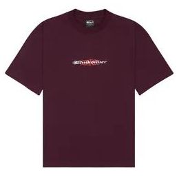 T-Shirt Quiksilver "Mercury Flaming Heat", Jungen, Gr. 8, potent lila, Obermaterial: 100% Walkfrottier;, Shirts T-Shirt