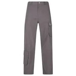 Cargohose Karl Kani "Karl Kani Herren", Herren, Gr. XL, US-Gr&ouml;&szlig;en, anthrazit, 100% Baumwolle, unifarben, normal, Hosen Cargohose
