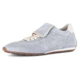 Sneaker Gabor "Sneaker low", Damen, Gr. 40, blau, Schuhe Sneaker