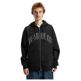 Hoodie DC Shoes "Planted", Herren, Gr. M, schwarz, Obermaterial: 60% Walkfrottier, 40% Microfaser;, Sweatshirts Hoodie