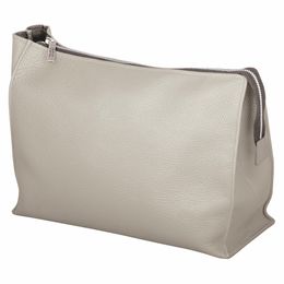 Erbe Solingen ERBE Kulturtasche, Leder, beige, 25 cm