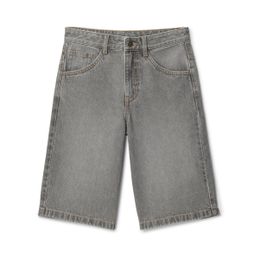 Tchibo - Kinder-Jeansshorts in Loose Fit - Jungen - Gr. 146 - grau