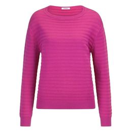 Peter Hahn - Rundhals-Pullover aus 100% SUPIMA -Baumwolle, pink, Gr. 44 / L - Baumwolle