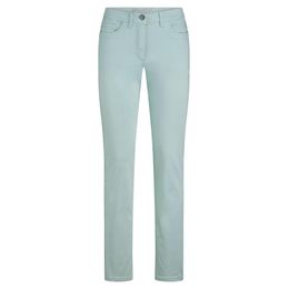 Peter Hahn - Hose im 5-Pocket-Schnitt, gr&uuml;n, Gr. 46 / L - Baumwolle