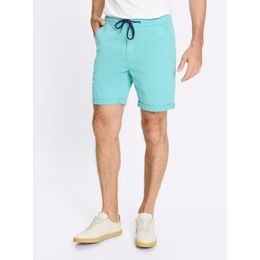 Bermudas Catamaran, Herren, Gr. 48, Normalgr&ouml;&szlig;en, ozean, 98% Baumwolle, 2% Elasthan, unifarben, Hosen Bermudas