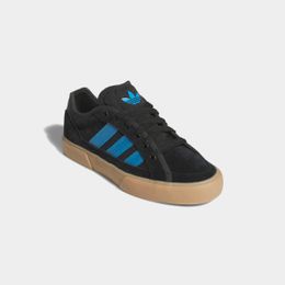 Sneaker adidas originals "COURT TNS PREMIERE", Damen, Gr. 37, core schwarz, lucid ray blau, gum4, Leder, Synthetik, Schuhe Sneaker