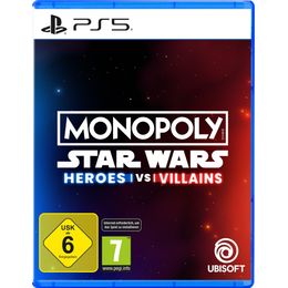 Ubisoft Spielesoftware "Monopoly: Star Wars&trade; Heroes vs. Villains", ohne farbbezeichnung, PlayStation 5, Spielesoftware, Spielesoftware