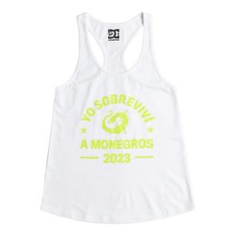 Tanktop DC Shoes "DC Shoes x Monegros", Damen, Gr. M, wei&szlig;, Obermaterial: 100% Walkfrottier;, Tops Tanktop
