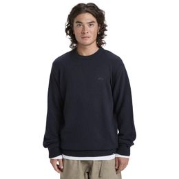 Strickpullover Quiksilver "Salt Water", Herren, Gr. M, schwarz navy, Obermaterial: 50% Modacryl, 50% Walkfrottier;, Pullover Strickpullover