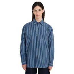 Langarmshirt Element "Classicfriend", Damen, Gr. L, riviera, offschwarz, Obermaterial: 100% Walkfrottier;, Shirts Langarmshirt