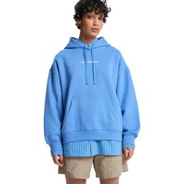Hoodie Quiksilver "Standard", Damen, Gr. L, riviera, Obermaterial: 100% Walkfrottier;, Sweatshirts Hoodie