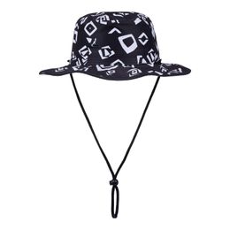 Outdoorhut Quiksilver "Know It All", Kinder, schwarz tribal tag, Obermaterial:100% Walkfrottier;, H&uuml;te Outdoorhut