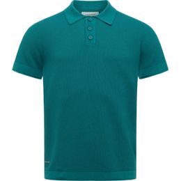 T-Shirt Ragwear "T-Shirt Lorien", Damen, Gr. L, teal gr&uuml;n, Obermaterial: 97% Baumwolle CO. 3% Nylon NY., gerade, V-Ausschnitt, Shirts T-Shirt